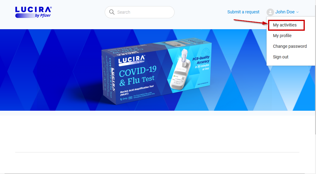 Steps to view and respond to requests – Lucira Health