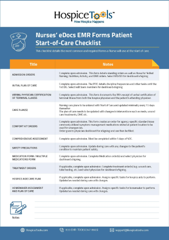 Knowledge Base – Hospice Tools