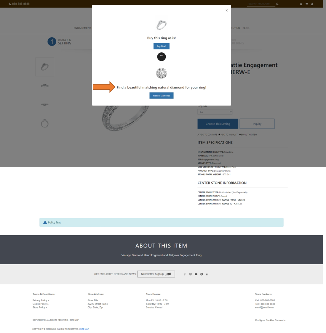 Ring + Diamond System Builder – buildsupport
