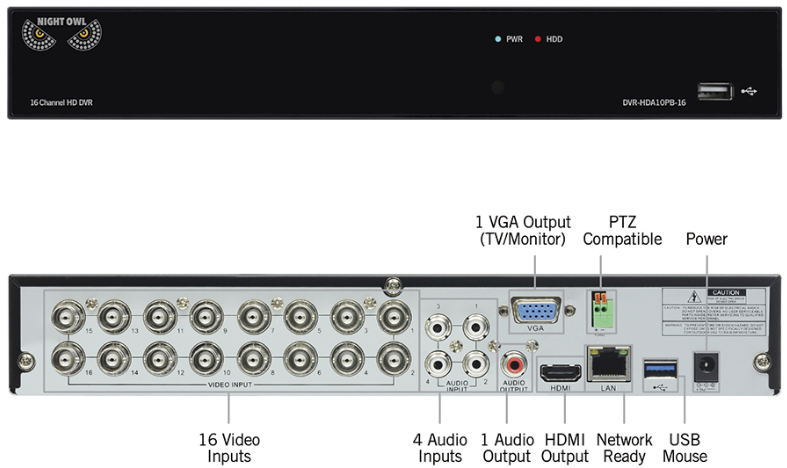 HDA10 Series – NightOwl SP