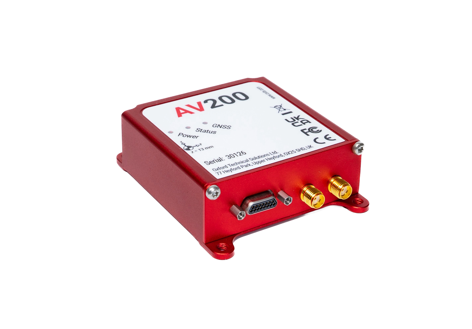 AV200 – OxTS Support